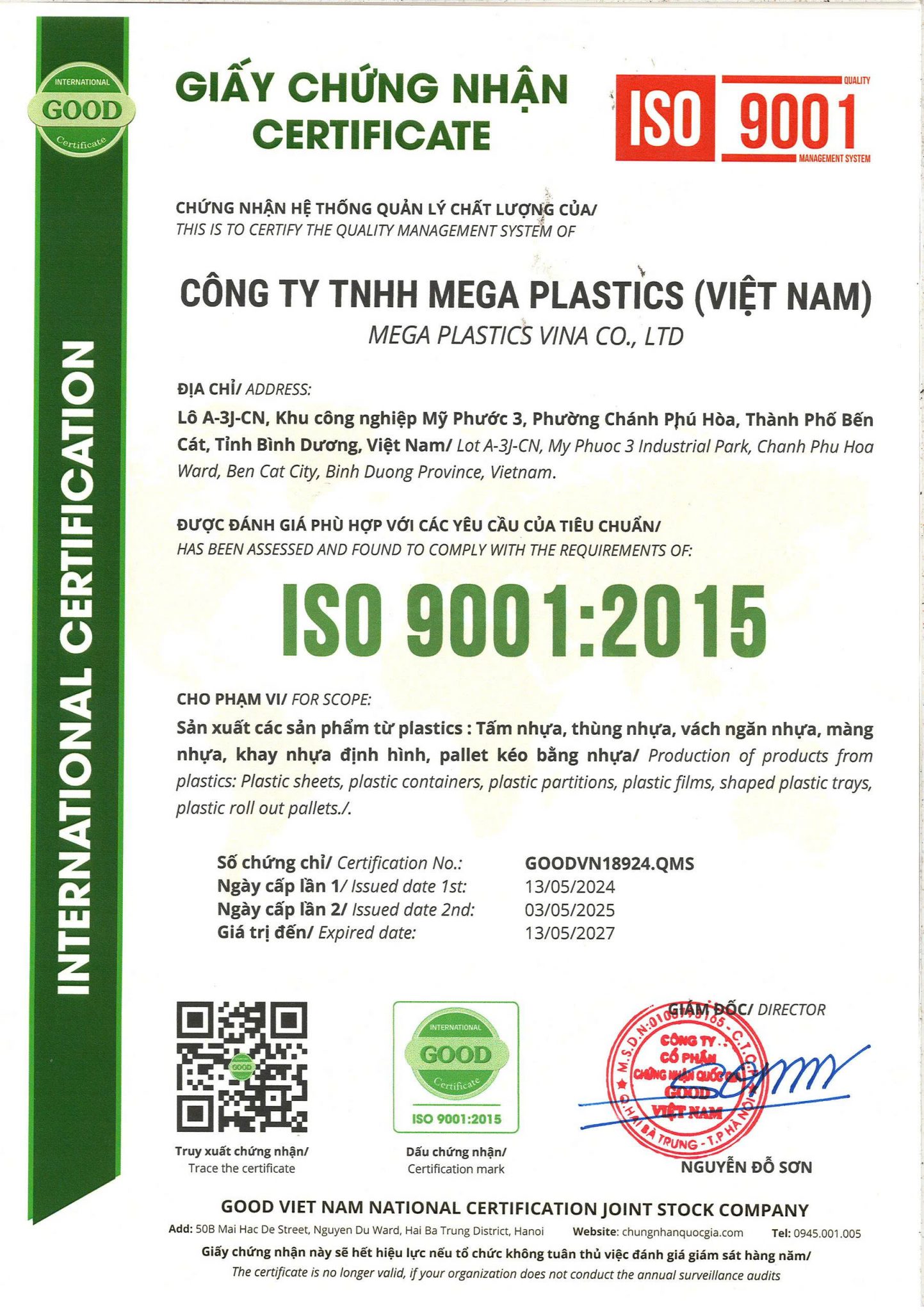 CÔNG TY TNHH MEGA PLASTICS VIỆT NAM – Chuyên sản xuất bao bì nhựa ...